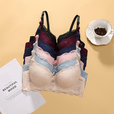 China Best Selling Wholesale Lace Bra Women High Quality Push up Bra Lingerie Lace Sexy Ladies Bra for sale
