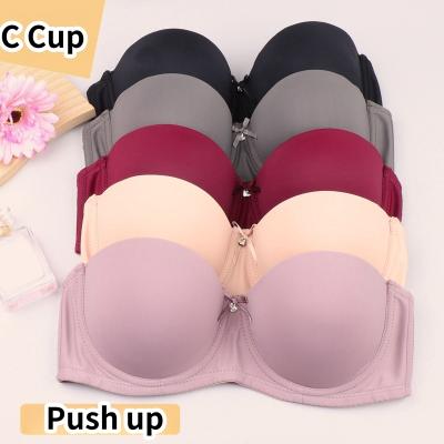 China Bra Bulk Sale Push up Underwire Women Bra Convertible Straps Comfort Ladies Bra for sale