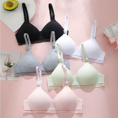 China Female High Quality AB Cup Bra Small Breast Underwear Sports Thin Small Quality Wholesale Bra for Women for sale