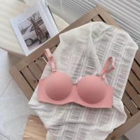 China Women Bra Small Breast Cup Cheap Price Colorful Bralette Female Ab Cup Solid Colors 32-38 Sizes Hot Selling Bras Women for sale