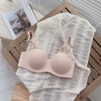 China Women Bra Small Breast Cup Cheap Price Colorful Bralette Female Ab Cup Solid Colors 32-38 Sizes Hot Selling Bras Women for sale