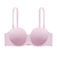 China Small Breast Women Cheap Price Bra Solid Color Adjusted-straps Wireless Wholesale Hot Selling Bra Ladies for sale