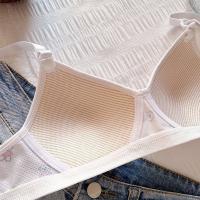 China Sweet Cartoon Bear Triangle Cup Underwear for Women With Small Breast Gathered High School Students for Small Breast Slim Girls for sale