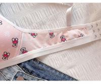 China Sweet Cartoon Bear Triangle Cup Underwear for Women With Small Breast Gathered High School Students for Small Breast Slim Girls for sale
