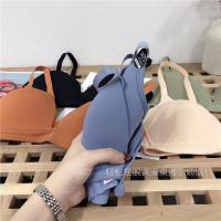 China Seamless Underwear With Adjustable Shoulder Straps Gathered and Comfortable Small Chest Wire Free Bra for Women for sale