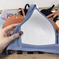 China Seamless Underwear With Adjustable Shoulder Straps Gathered and Comfortable Small Chest Wire Free Bra for Women for sale