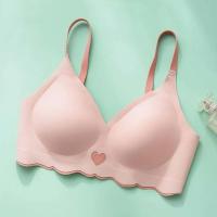 China Women Small Breast Bra Ladies Factory Direct Sell Underwear Seamless Ice Silk Women Bra for sale