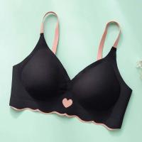 China Women Small Breast Bra Ladies Factory Direct Sell Underwear Seamless Ice Silk Women Bra for sale