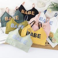 China Comfortable Vest Style Girl's Bra High Quality New Arrival 2025 Wholesale Women Vest Style Bra for Slim Girls for sale