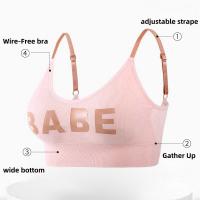 China Comfortable Vest Style Girl's Bra High Quality New Arrival 2025 Wholesale Women Vest Style Bra for Slim Girls for sale