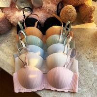 China Women Bra Small Breast Solid Colors Ready to Ship Comfortable Students Girls Bra for sale