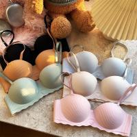 China Women Bra Small Breast Solid Colors Ready to Ship Comfortable Students Girls Bra for sale