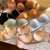 China Women Bra Small Breast Solid Colors Ready to Ship Comfortable Students Girls Bra for sale