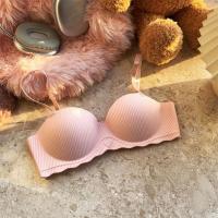 China Women Bra Small Breast Solid Colors Ready to Ship Comfortable Students Girls Bra for sale