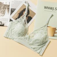 China High Quality Cheap Price Seamless Women Bra Lace Design Sexy Wire-Free Adjusted Straps Women Lace Bra Underwear for sale