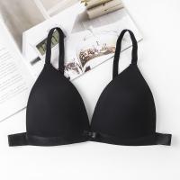 China S Size Gathered Bra Female Sexy Triangle Cup Thin Suspenders Seamless Beauty Back Student Underwear Female Adjustable Bra for sale
