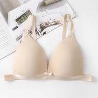 China S Size Gathered Bra Female Sexy Triangle Cup Thin Suspenders Seamless Beauty Back Student Underwear Female Adjustable Bra for sale