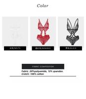 China Wholesale Women  Lace Sexy Bra Set Beautiful Back Cross Lingerie Sexy Ladies One-piece Underwear Set for sale