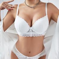 China Women Sweet Sexy  Lingerie Set White Color Lace Sexy Lingerie Beautiful Underwear Matching Set Embroidered Lingerie for Women for sale