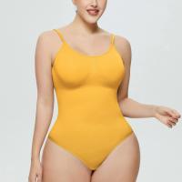 China Daily Fit One Piece Corset BodySuit Thong Bra Set Wire Free Women Fashionable Chic Women Corset Thong and Underwear BodySuit for sale