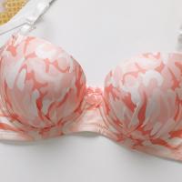 China Women Underwear Lingerie Set High Quality Hot Selling Printing Underwire Panty and Bra Set for Ladies for sale