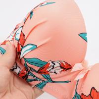 China Women Lingerie Printing Set New Bra Set Ladies Under-Wired Seamless Gathering and Anti-exposure Women's Underwear Set for sale