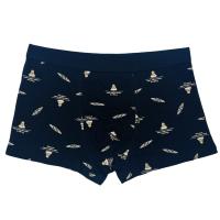 China Wholesale High Quality Men's Boxer Briefs 95% Cotton Printed Underwear for Men for sale