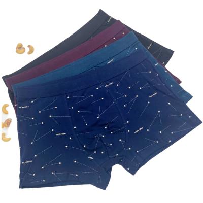 China Fashion Pure Cotton Men's Brief Boxer Briefs Printed Plus Size Boxer Briefs for Men for sale
