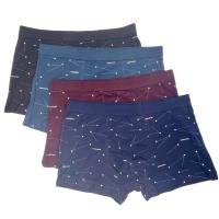 China Fashion Pure Cotton Men's Brief Boxer Briefs Printed Plus Size Boxer Briefs for Men for sale