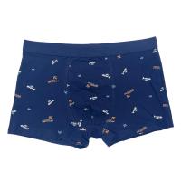 China Factory Direct Sell 95% 3XL to 7XL MEN Boxer Briefs Printed Cotton Plus Size Mens Briefs for sale
