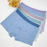 China Men Boxer Briefs Printed Men's Shorts Boxers Cotton Briefs Underwear Men for sale