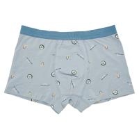 China Men Boxer Briefs Printed Men's Shorts Boxers Cotton Briefs Underwear Men for sale