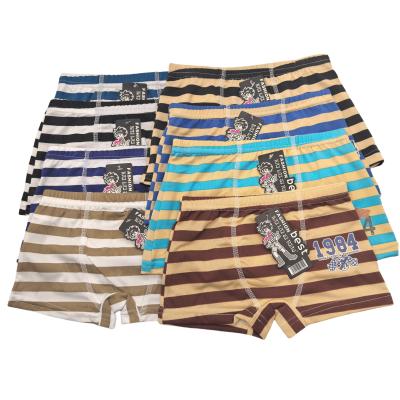China Africa Hot Selling Boy Boxer Briefs One Dozen 12 Pieces M-XL Printing Briefs BOY Boxers for sale