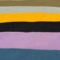 China Wholesales Textiles Modern Factory Direct Sell Double-faced 95% Cotton Jacquard Fabric Semi Combed Cotton Rich Color for sale