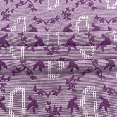 China Custom Jacquard 95% Polyester Fabric for Garments Dress Fabric Lightweight Breathable China Wholesale Knitted Home Textiles for sale