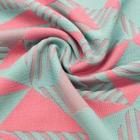 China Knitted Jacquard Fabric Wholesale China Customizable High Quality Cloth Mixed Fabric Garments Fabric for sale