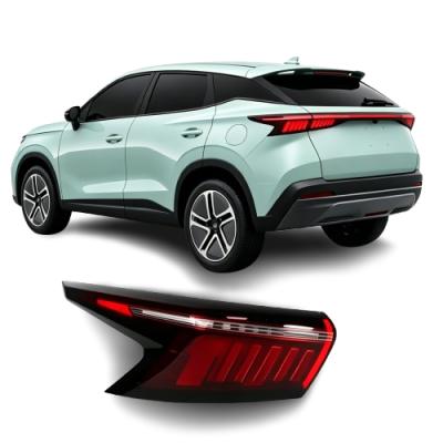 China Chery Omoda 5 EV Car Tail Light Assembly Black ABS Housing Back Brake Light for sale
