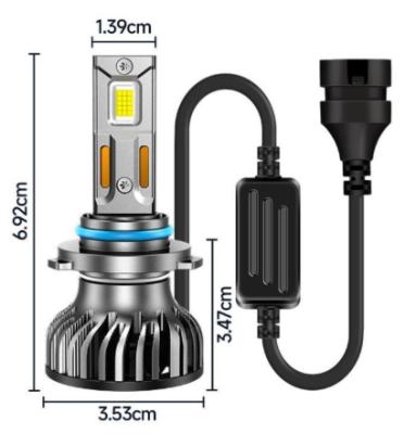 China Full Coverage Automotive LED Bulbs Replacement For BYD Seagull Cars for sale