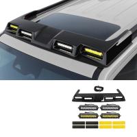 China Aerospace Grade Aluminum Emergency Roof Led Light Bar 120W Dual Color For Tank 300 for sale