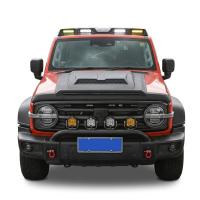 China Aerospace Grade Aluminum Emergency Roof Led Light Bar 120W Dual Color For Tank 300 for sale