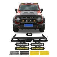 China Aerospace Grade Aluminum Emergency Roof Led Light Bar 120W Dual Color For Tank 300 for sale