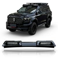 China 100W 120m Range Off Road Roof Led Light Bar Glossy Black ABS Housing For Tank 500 Hi4-T for sale