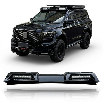 China 100W 120m Range Off Road Roof Led Light Bar Glossy Black ABS Housing For Tank 500 Hi4-T for sale