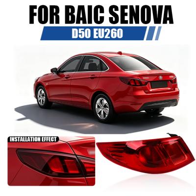 China LED Tail Lamp for BAIC Senova D50 EU260 2014-2017 Split Type Design Anti-fog Lens Tinned Copper Wiring for sale