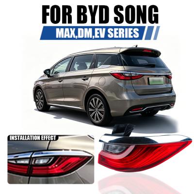 China LED Tail Lamp for BYD Song MAX 2017-2020 Integrated Through Strip Anti-yellow Lens Sealed Wiring Harness for sale