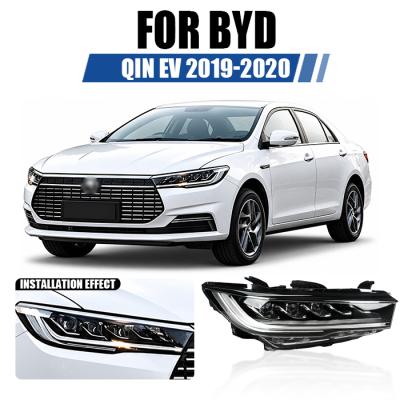 China ABS and PC Material Front Headlight For BYD Qin EV 2019-2020 IP67 for sale