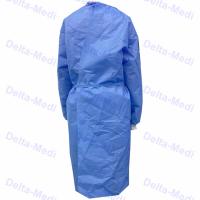 China SMMS SMMMS Level 3 Surgical Gown Disposable Blue Medical  For Surgery for sale
