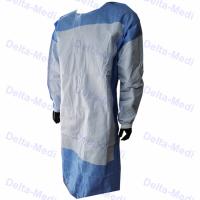 China SMMS SMMMS Level 3 Surgical Gown Disposable Blue Medical  For Surgery for sale