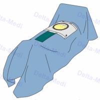 China Sterile Surgical C Section Drape With Fenestration Obsterics Gynecology Drape Pack for sale