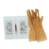China Sterile Antiviral Orthopaedic Latex Surgical Gloves Powder-free for sale